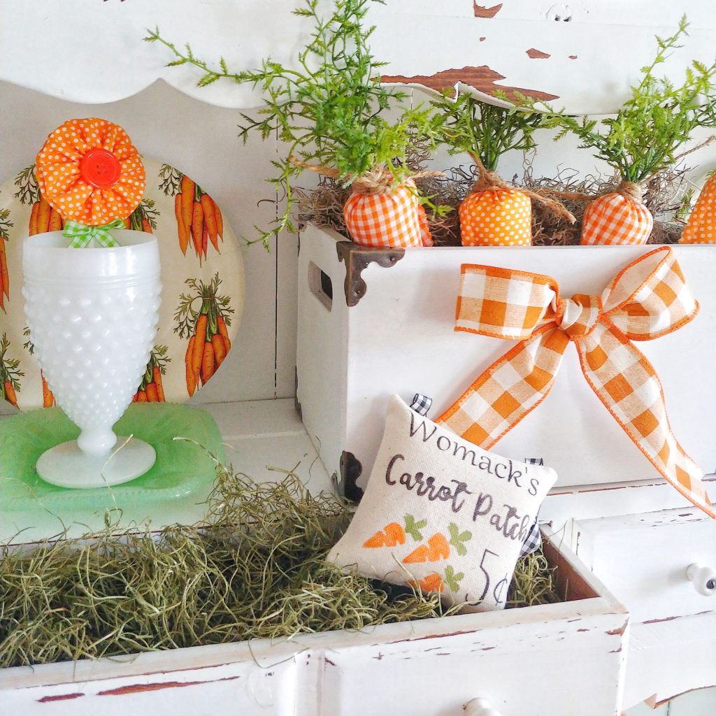 Styling a Hutch for Easter – Southern Spangled